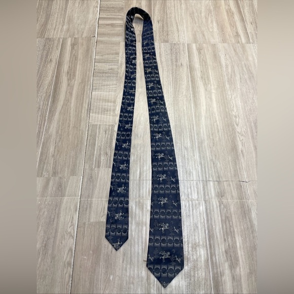 Versace | Accessories | Gianni Versace Rare Blue Knights On Horseback ...